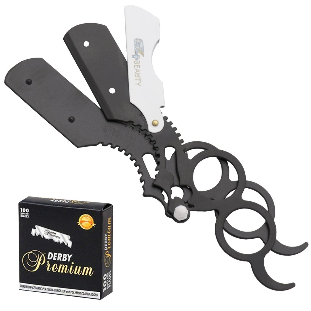 G4 Universal Replaceable Half Blade Straight Razor With 100 - Etsy