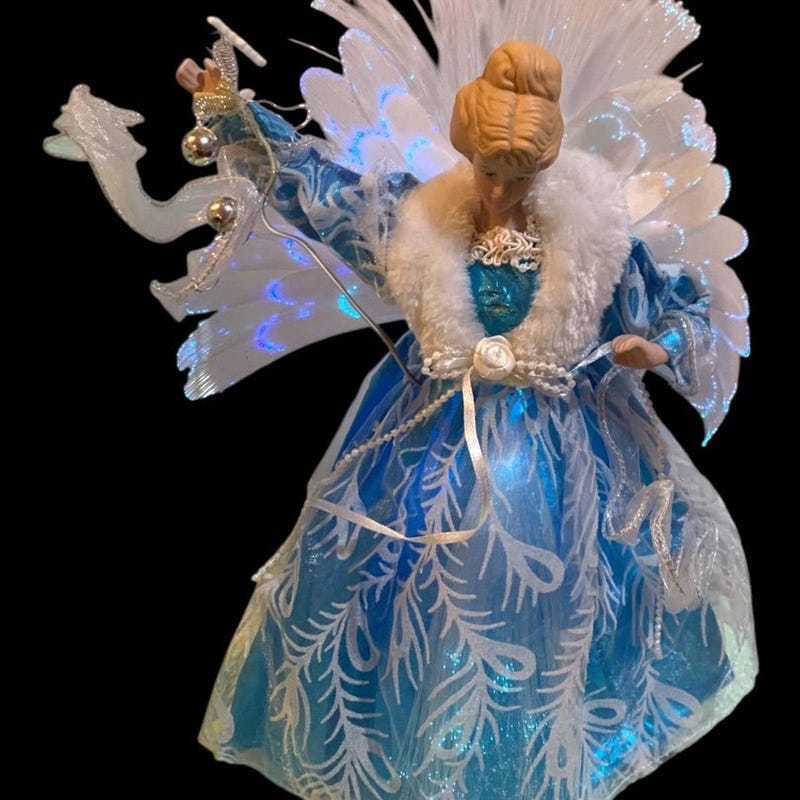 Vintage Angel Tree Topper - Etsy