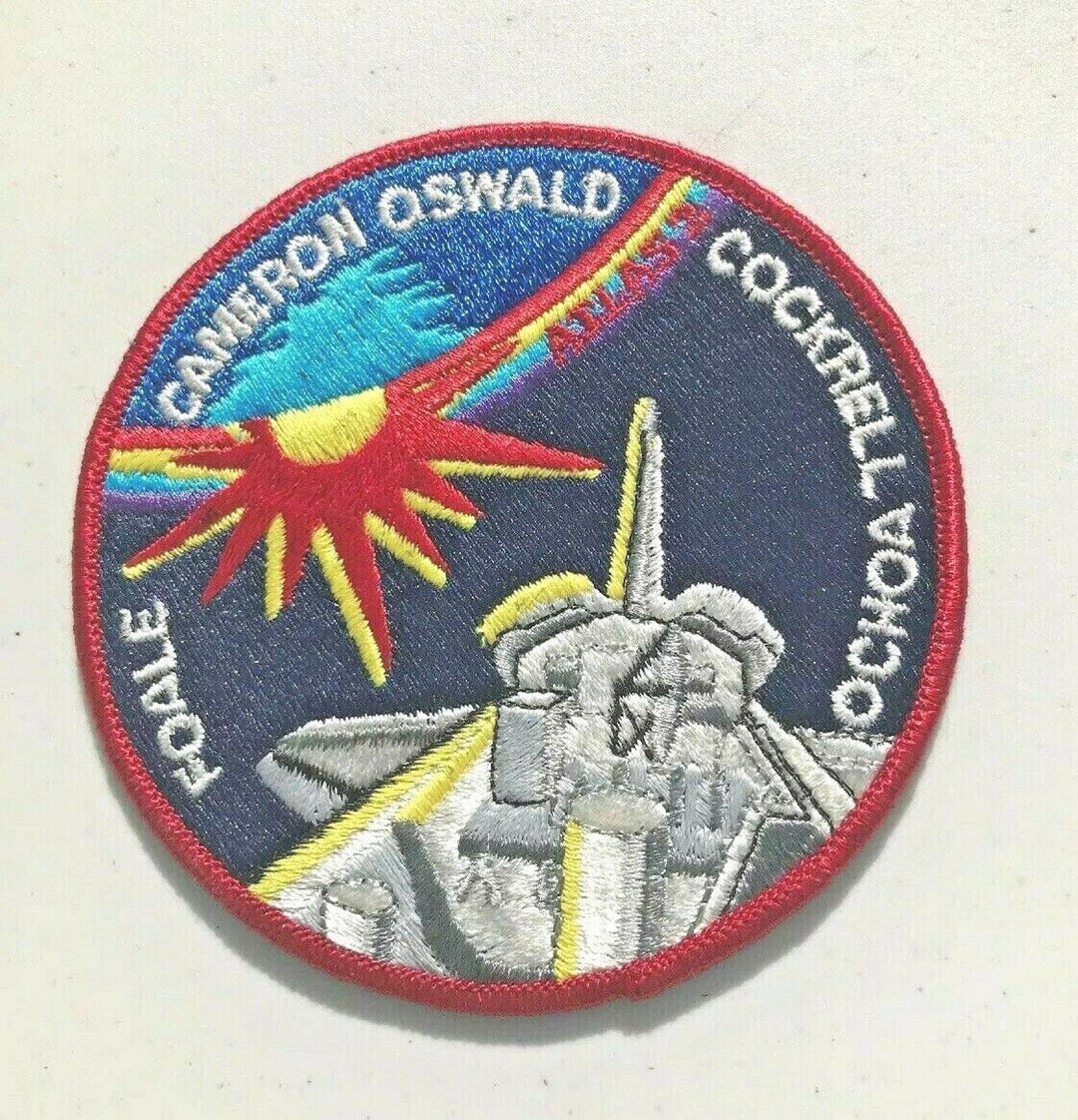 Nasa STS-56 Atlas 2 Foale Cameron Oswald Cockrell Ochoa Patch 4” - Etsy