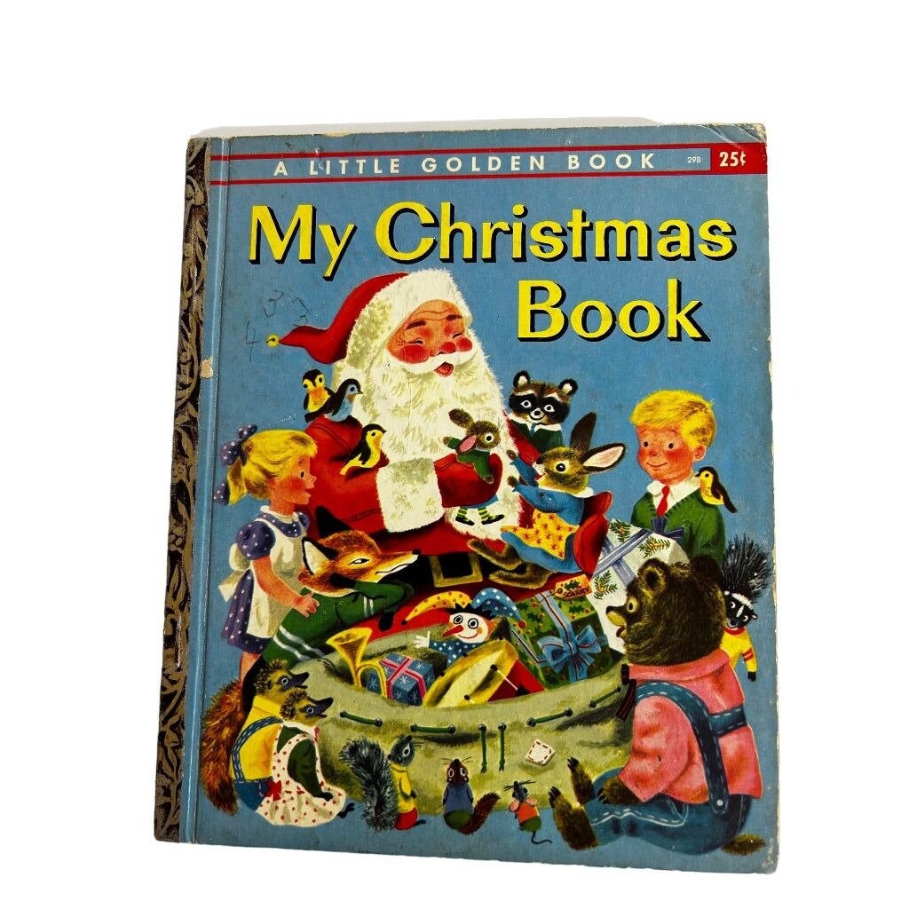 Lot of 3 Vintage A Little Golden Book Christmas Bullwinkle Baby - Etsy