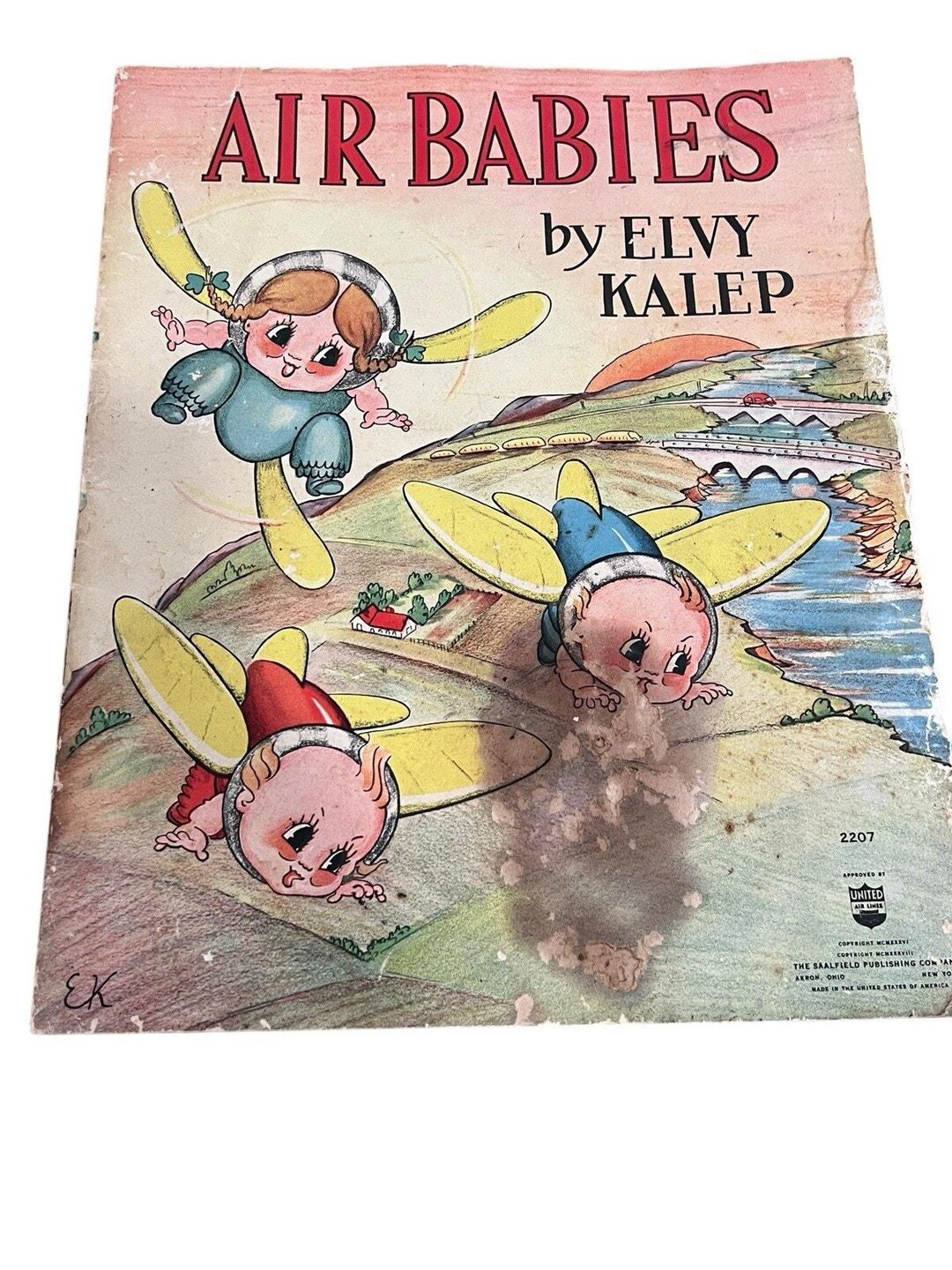 Air Babies by Elvy Kalep Amelia Earhart Introduction 1938 - Etsy