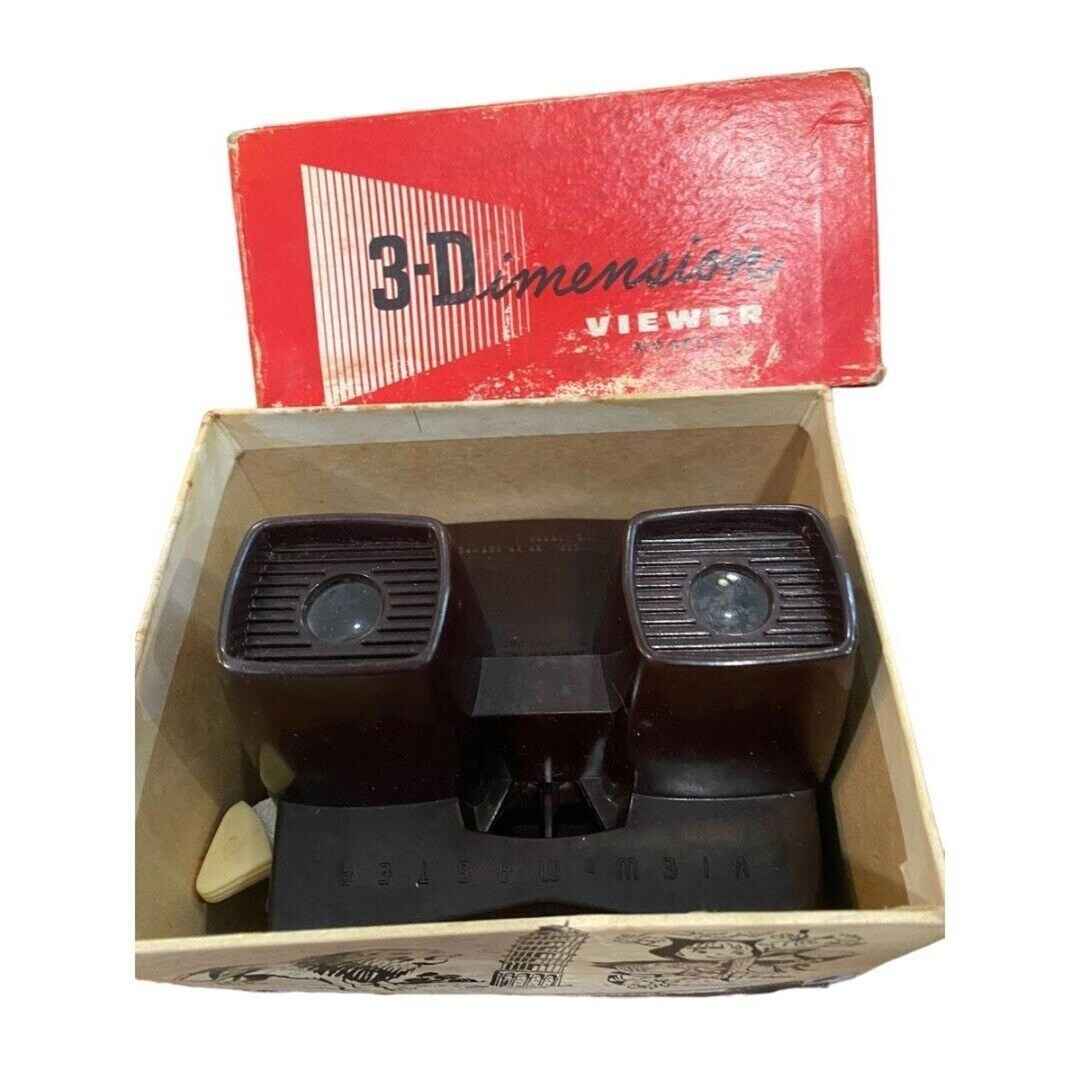 Sawyer's Vintage Model E Viewmaster With Box Six Reels Circus Tarzan - Etsy