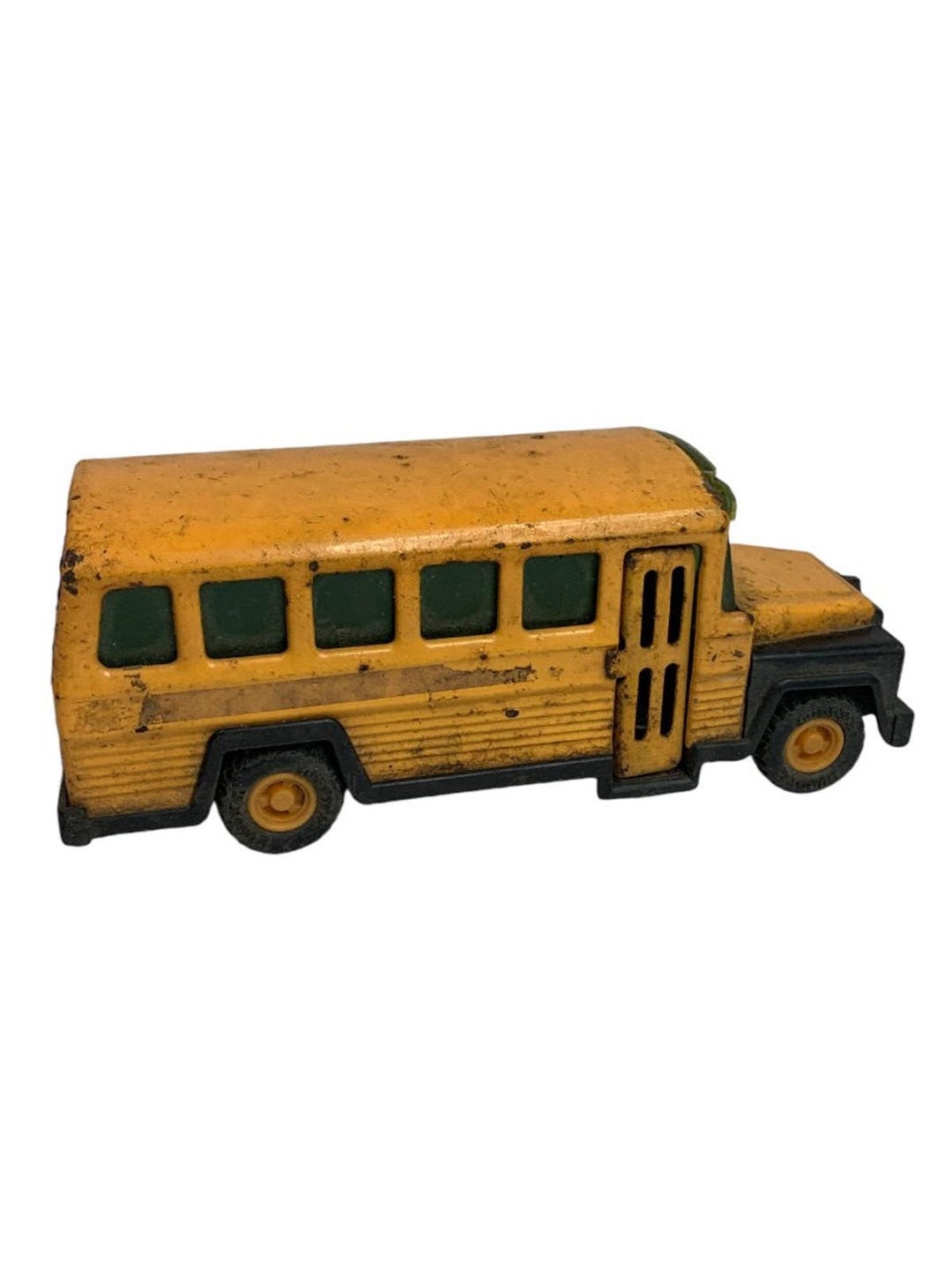 1980 Buddy L Corp School Bus Toy Pressed Steel 6.5 Inch Distressed ...