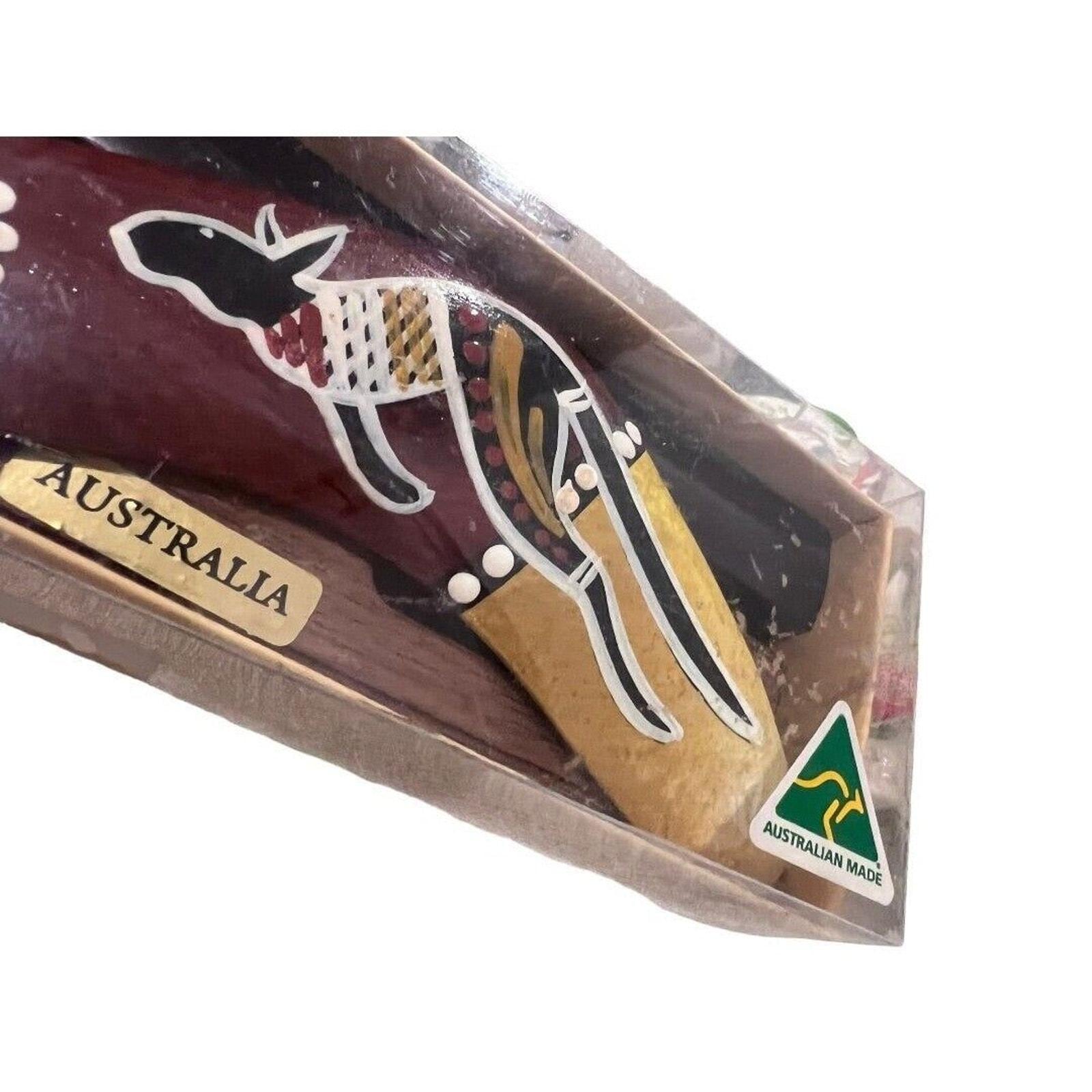 New Dreamtime Native Arts & Crafts Wood Boomerang Hand Painted ...