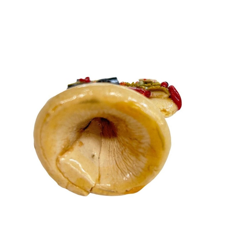 Clay Snoman Figurine Ornament Vintage Handmade Holiday 2 7/8 H - Etsy