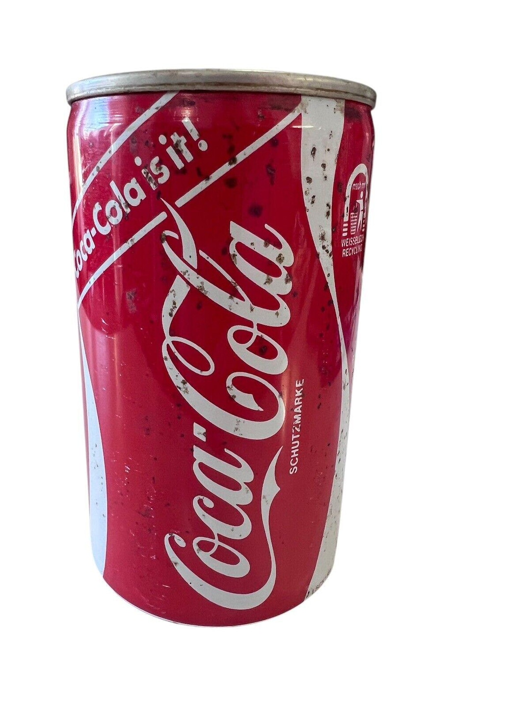 Vintage Coke Coca Cola Soda Can German 1987 - Etsy