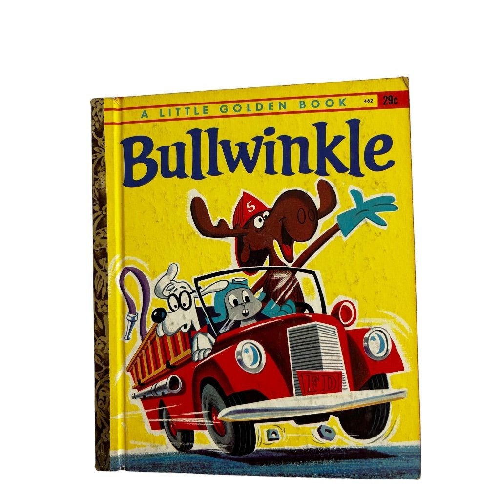 Lot of 3 Vintage A Little Golden Book Christmas Bullwinkle Baby - Etsy