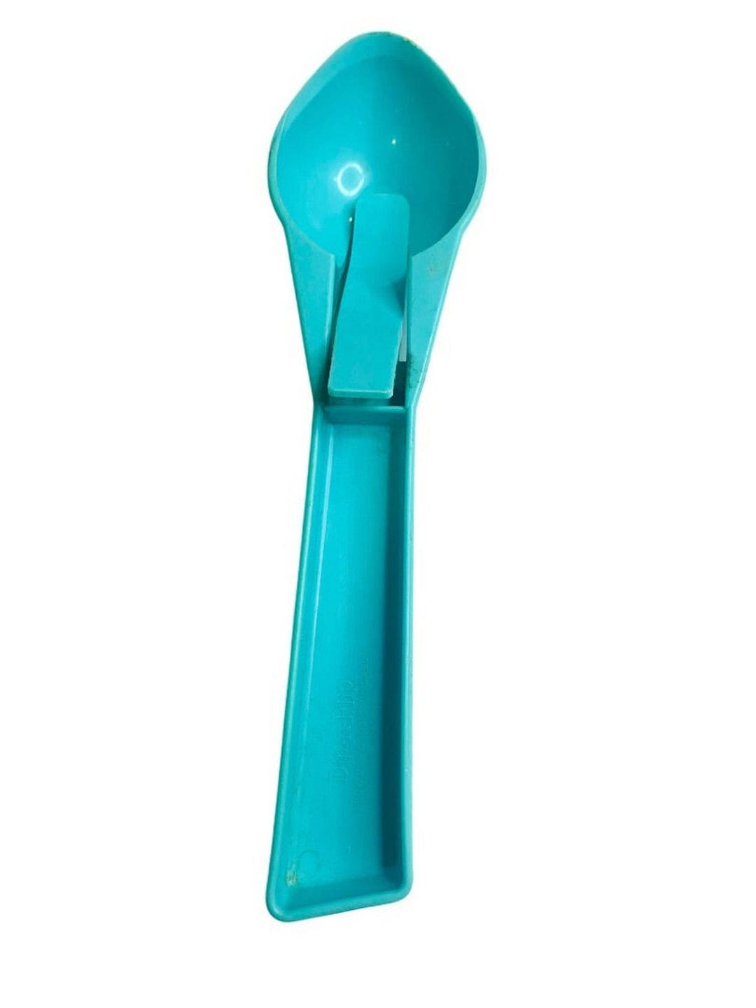 Vintage Dip-n-flip Ice Cream Scoop Proven Products USA Plastic Aqua - Etsy