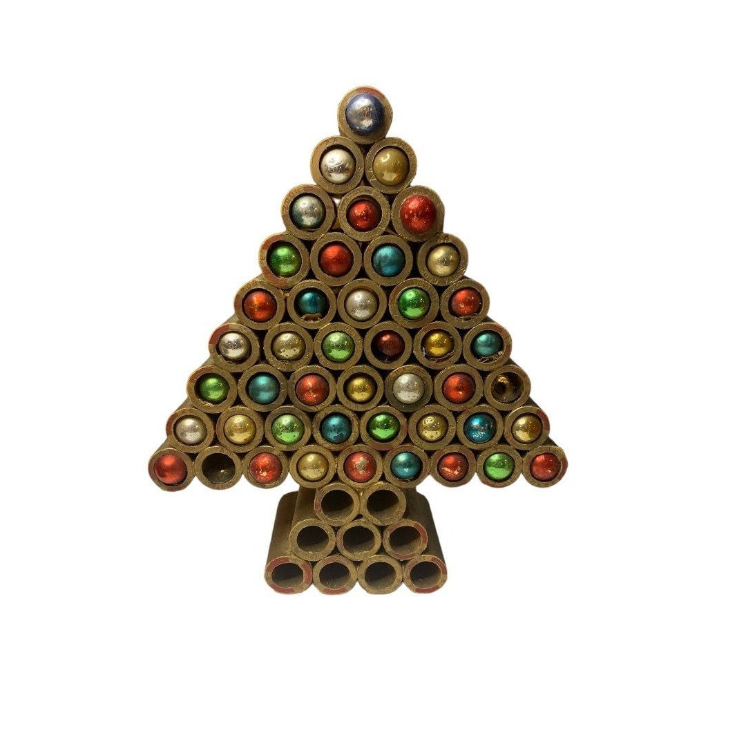 1940s Vintage Thread Spool Christmas Tree Tabletop Decor Multicolor ...