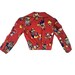 Vintage Children’s Jacket Handmade Red Clown Whimsical 70’s Homemade - Etsy