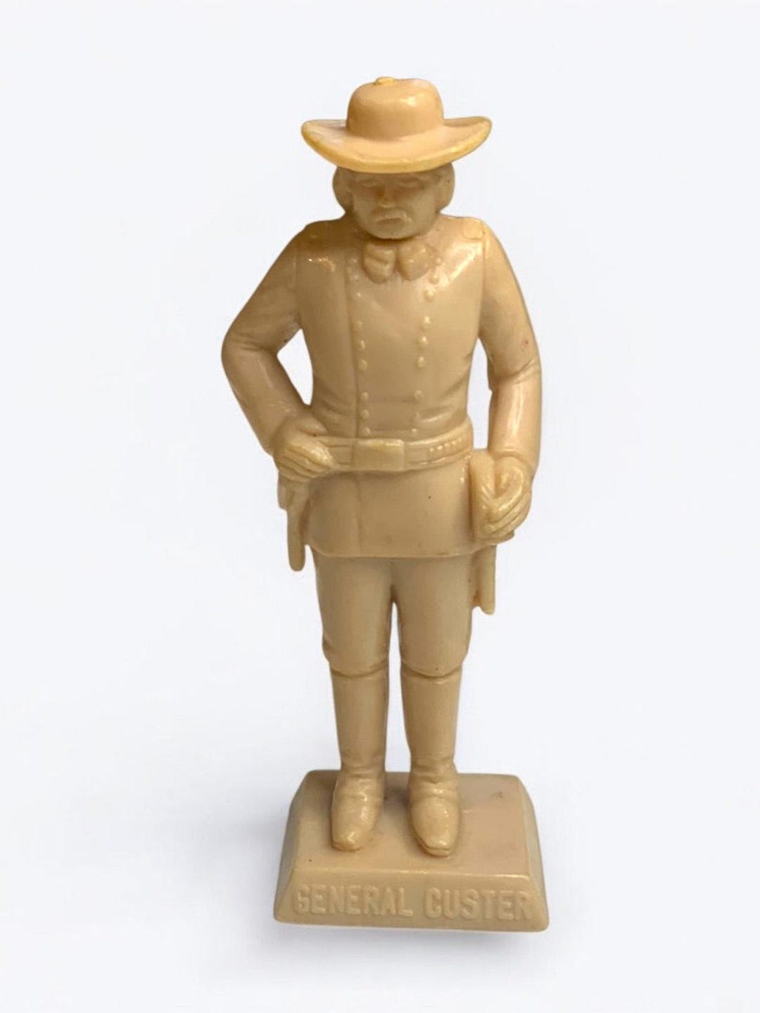 1950s Marx General Custer Square Based Statuette Figurine 2.75 Inch - Etsy