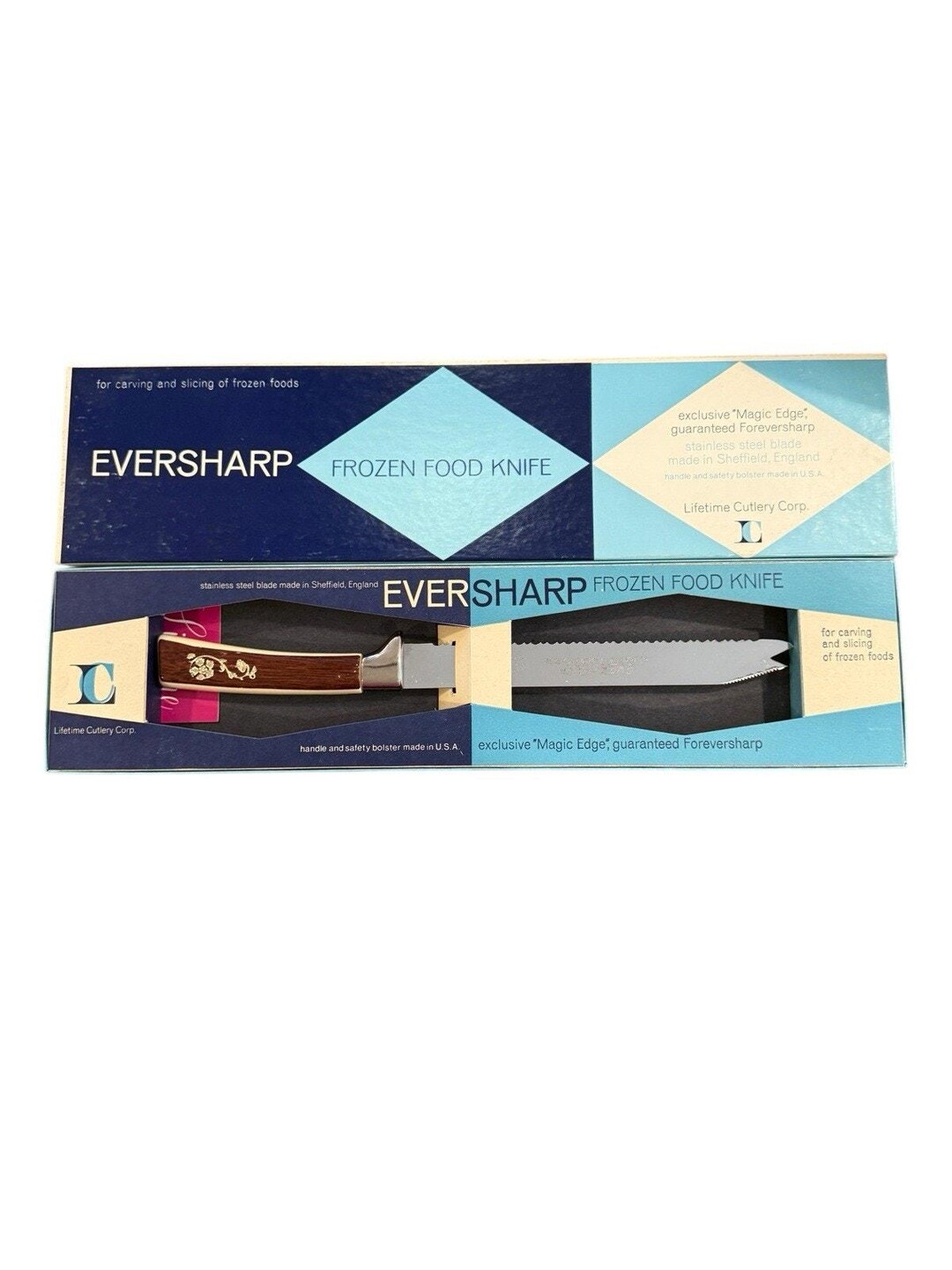 Eversharp Frozen Food Decorative Handle Knife Lifetime New Old Stock ...