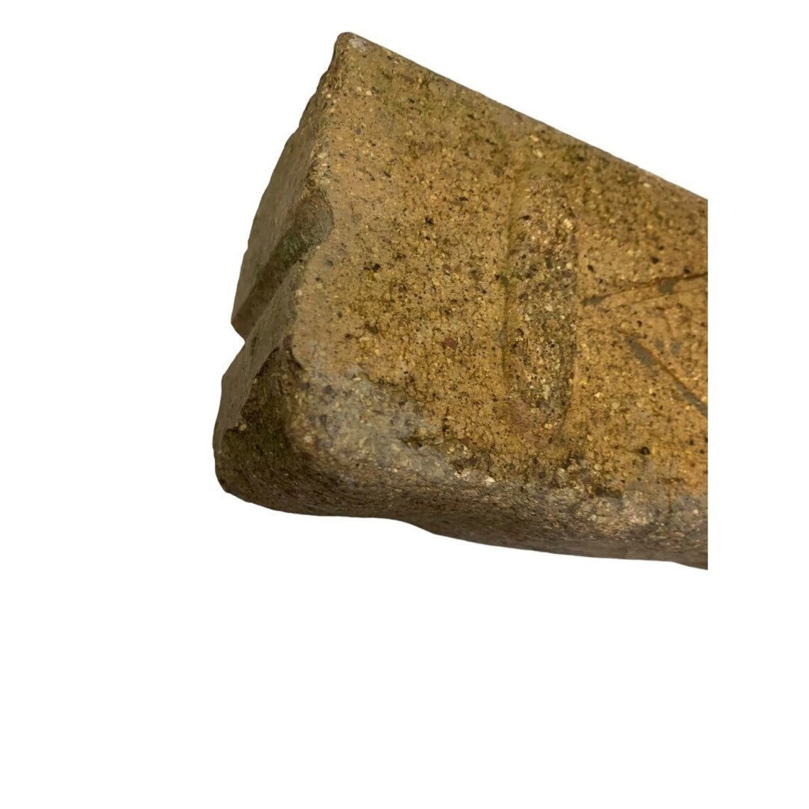 Antique Fire Brick Salvage "mack MANUFG Co" Circa 1900 9.2" X 2.9" X 3. ...