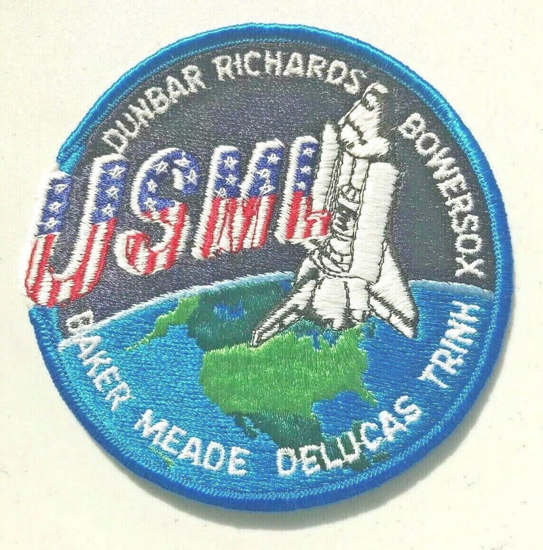 NASA STS-50 USML Dunbar Richards Bowersox Trinh Delucas Meade Baker Patch 4” - Etsy
