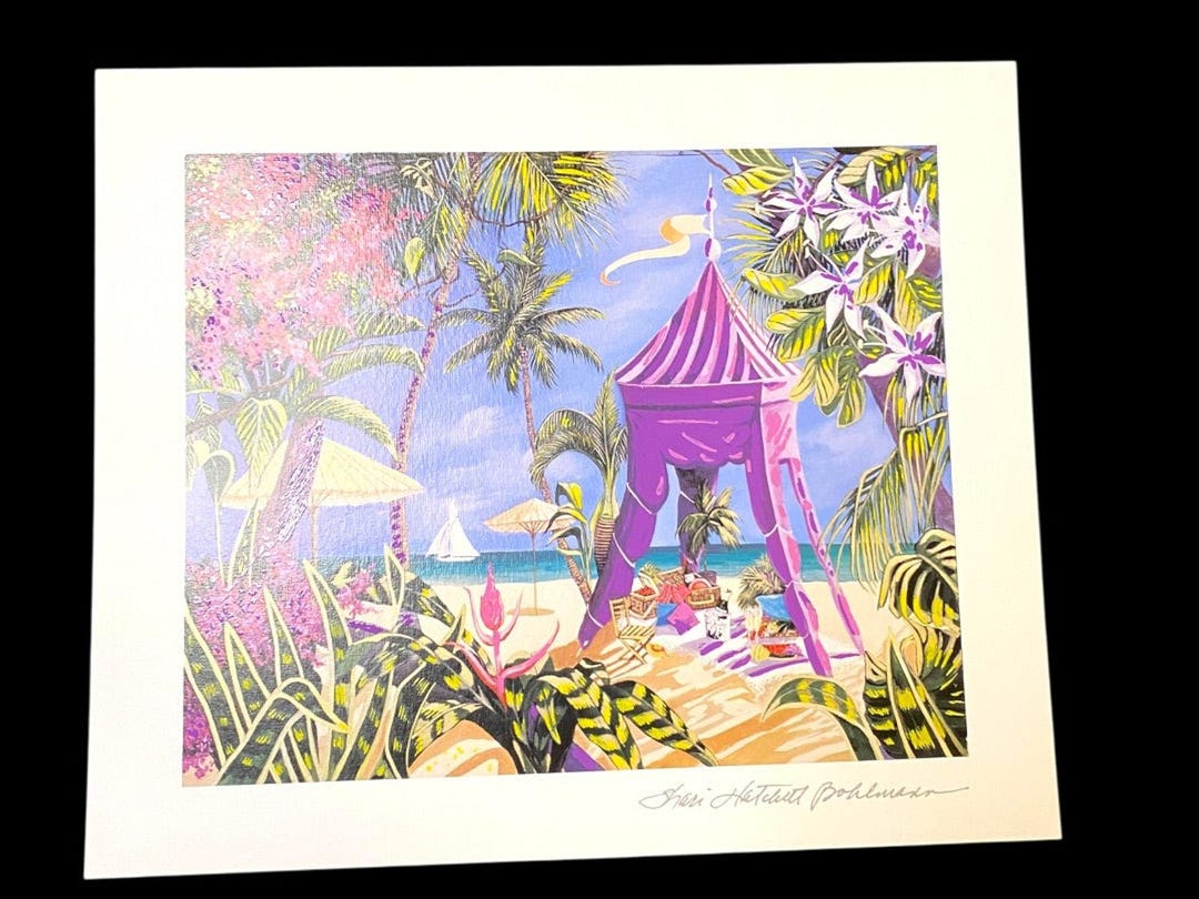 Sherri Hatchett Bohlmann Fantasy Island Seriolithograph & COA Numbered ...