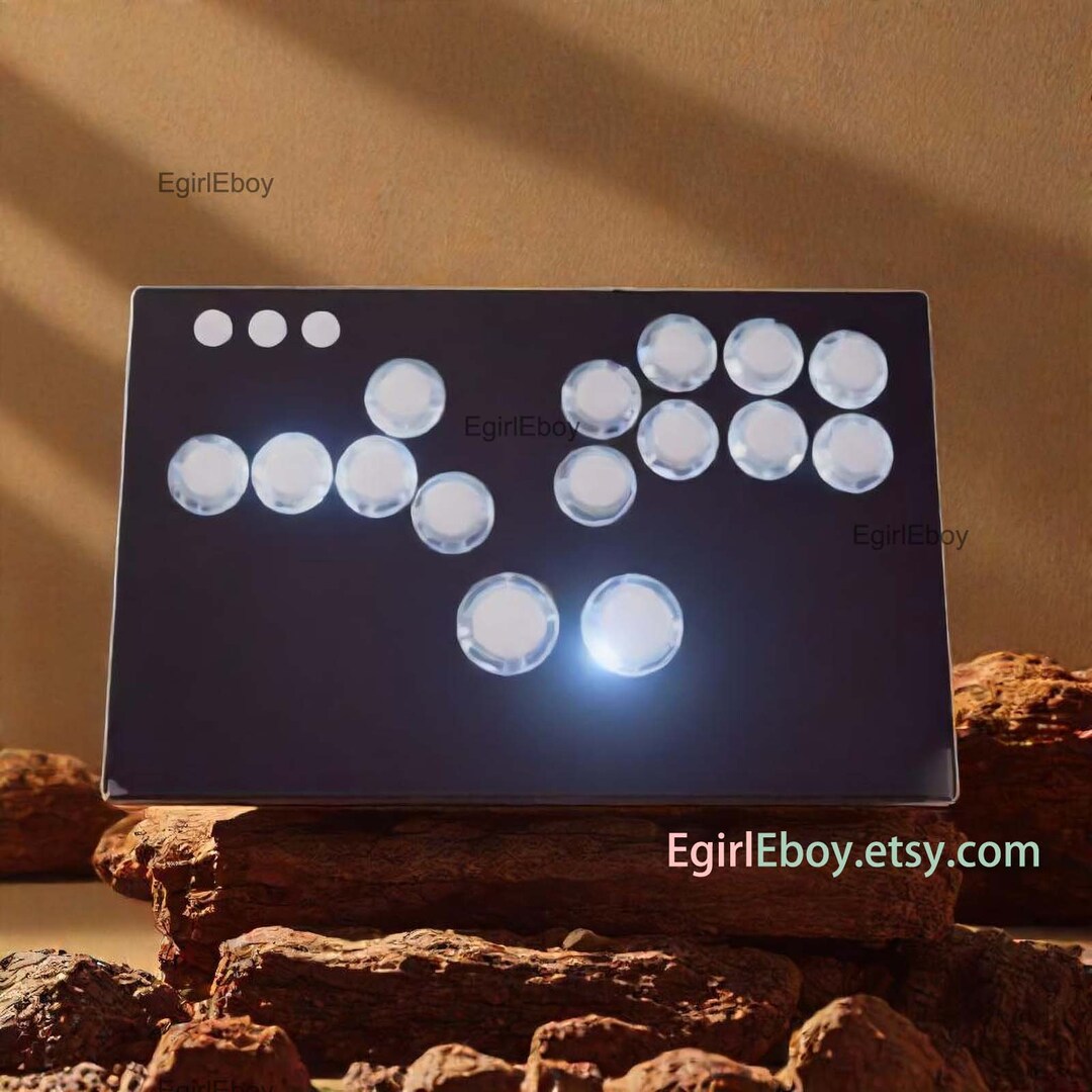 Shine Through Hitbox With Light ,cute Leverless Controller,fighting ...