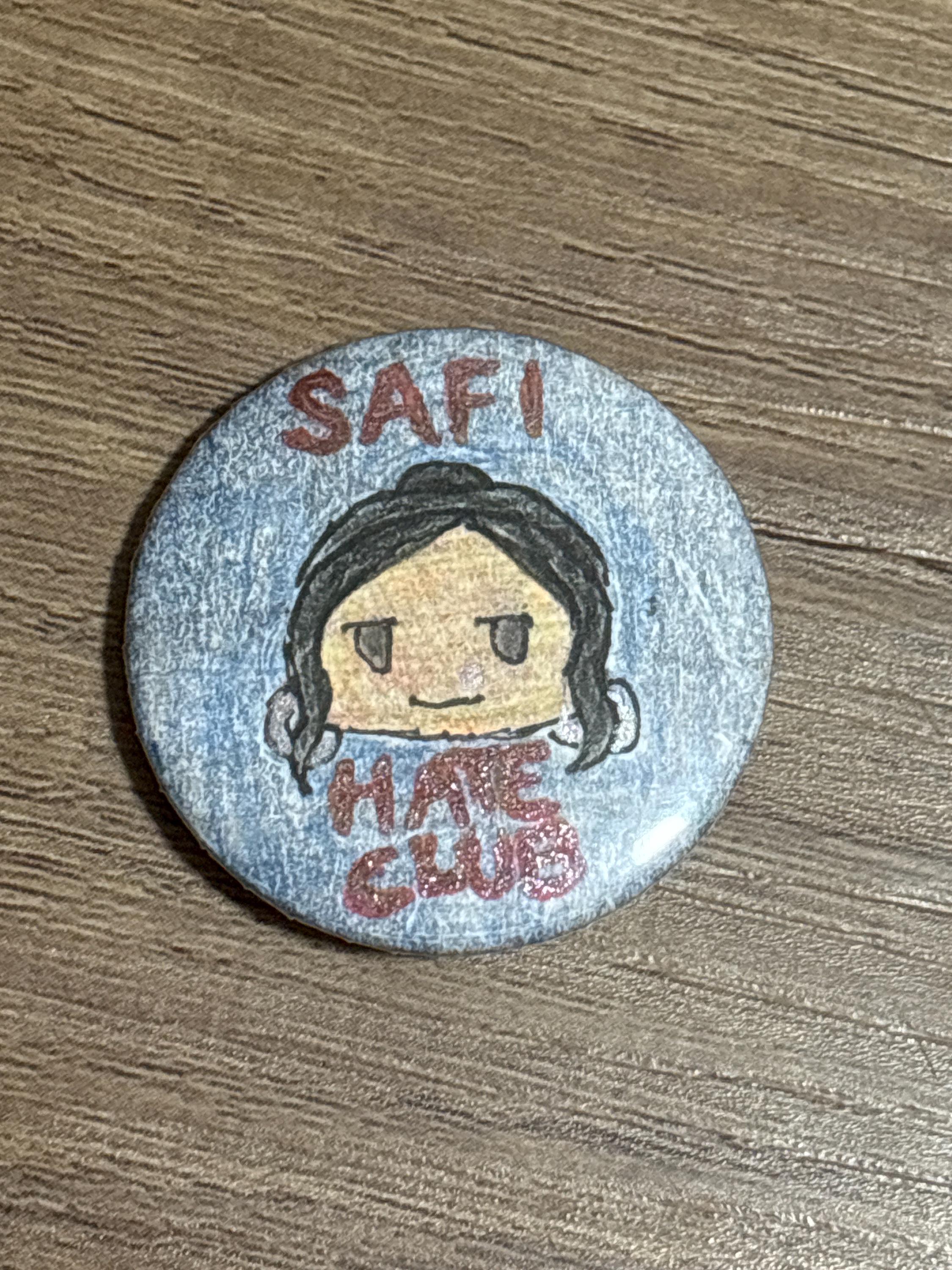 Life is Strange: Double Exposure Pins - Safi Hate Club / Amanda Hate ...