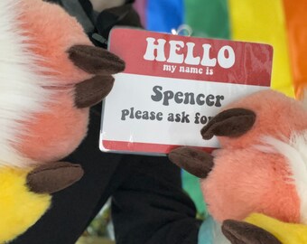Fursuit Name Tag - Etsy