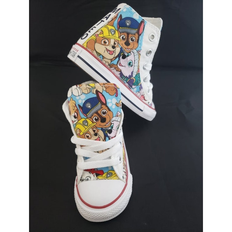Custom Paw Patrol Converse Shoes - Etsy