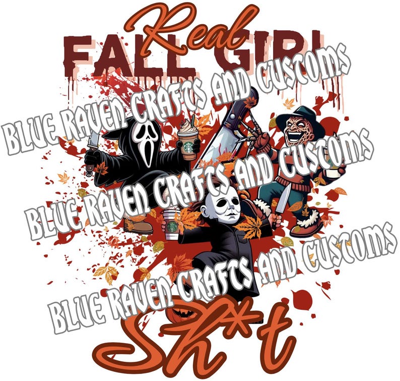 Real Fall Girl PNG - Etsy