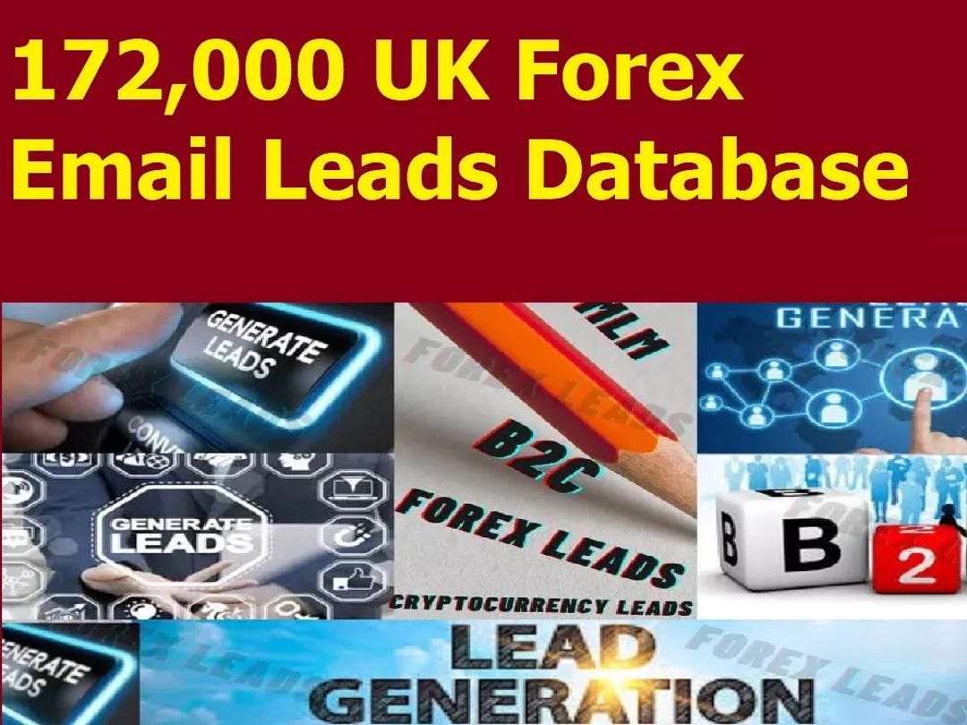 172,000 UK Forex Email Leads Database - Etsy