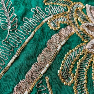 Antique Wall Decor Embroidered Silk Antique Embroidery - Etsy