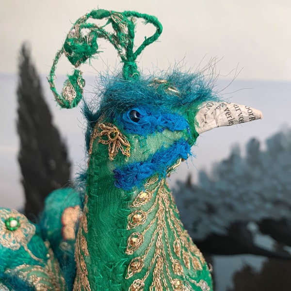 Paper Mache Bird - Etsy