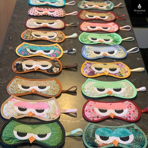 Owl Sleep Mask - Etsy