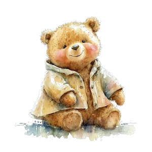 High-quality Teddy Bear Clipart - Digital Download for Craft Projects ...