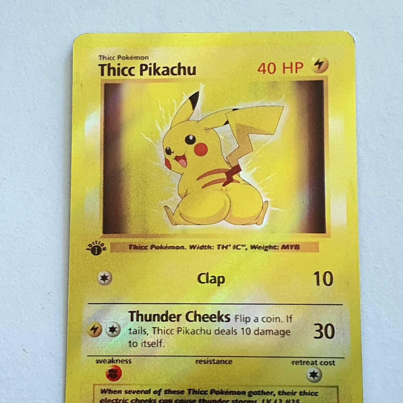 Thicc Pokemon Set 9 Cards Collage Wall Art Custom Made Cuanmologi