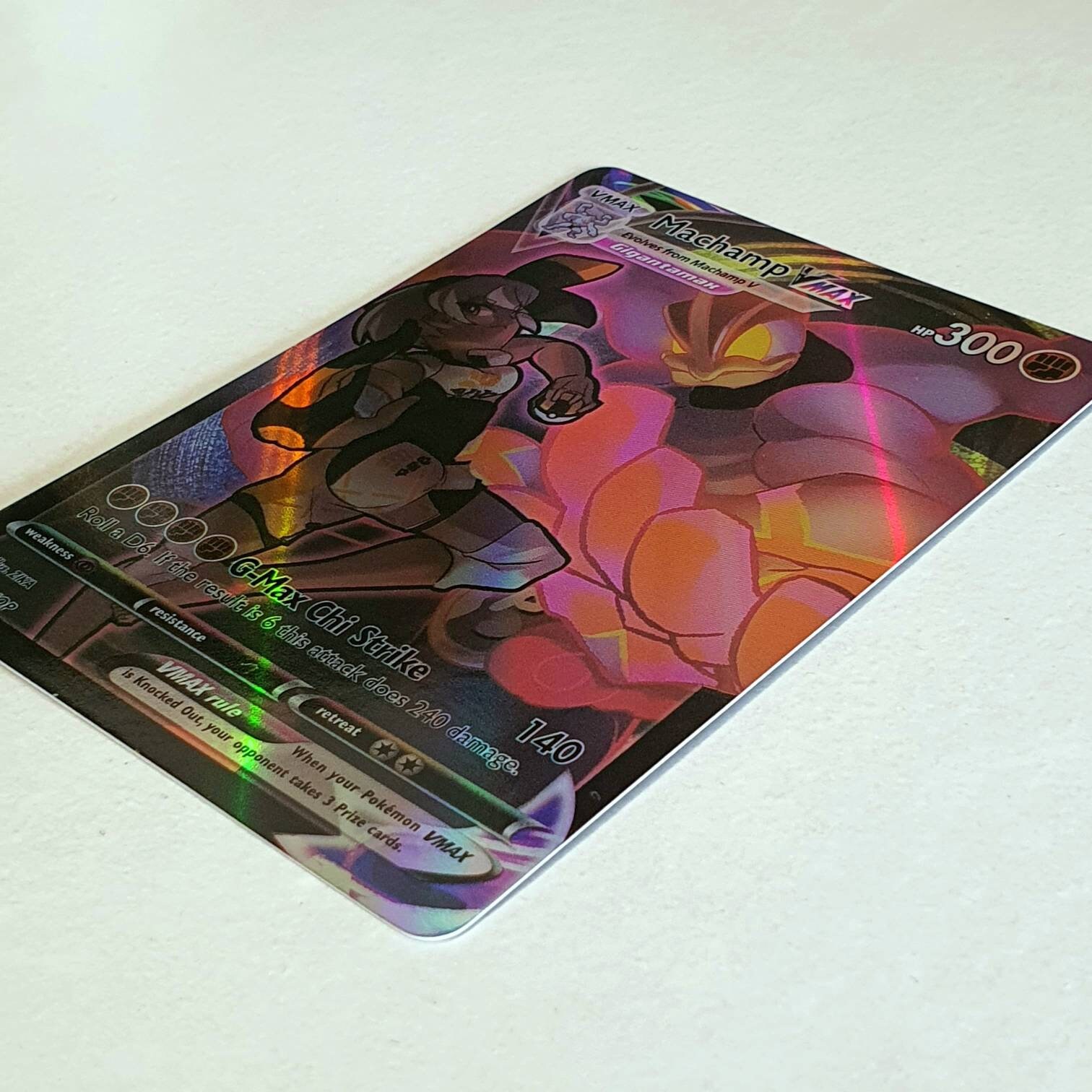Machamp Vmax Holographic Custom Made Pokemon Card Etsy machamp-vmax-holographic-custom-made-pokemon-card-etsy