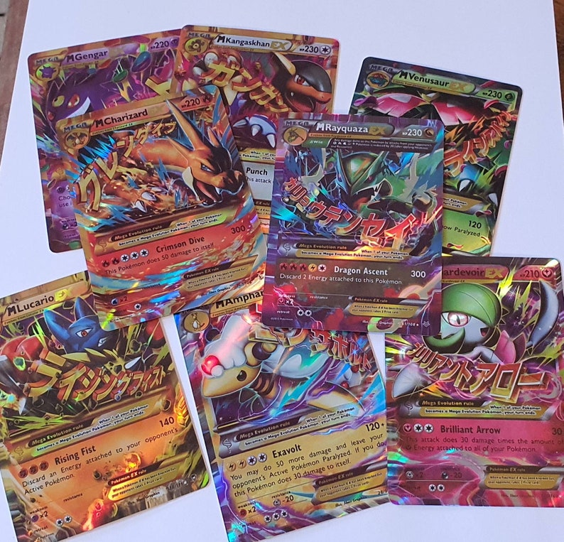 200 Cards Custom Made Pokemon Cards Random Lot Includes - Etsy UK