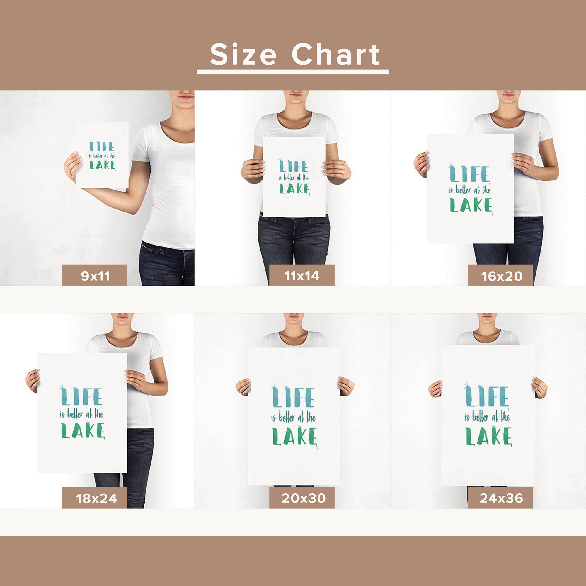Lake House Print Printable Life is Better at the Lake Wall - Etsy