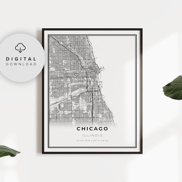 Chicago Poster - Etsy