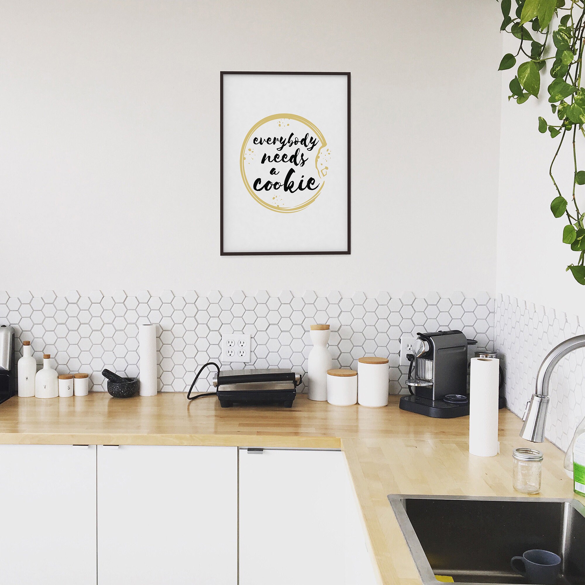 Cookie Kitchen Print Printable Cookie Quote Funny Modern - Etsy