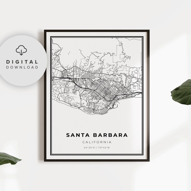 Santa Barbara Art - Etsy
