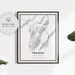 Tromso Map Print, Norway Map Art Poster, Tromsø, Printable City Street ...