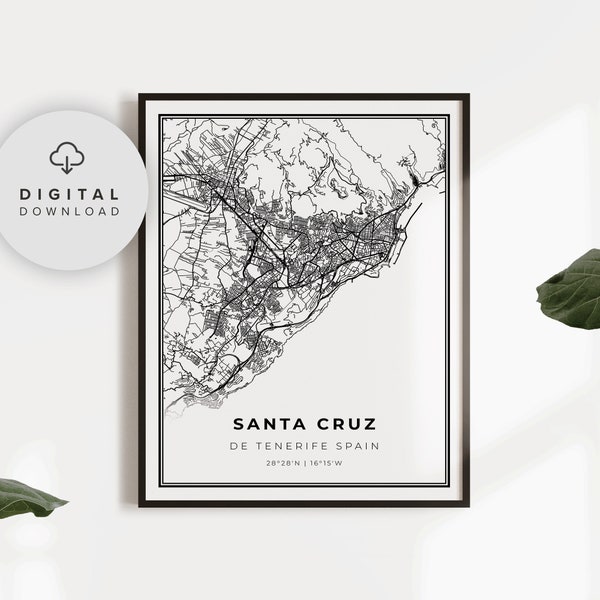 Santa Cruz Print - Etsy