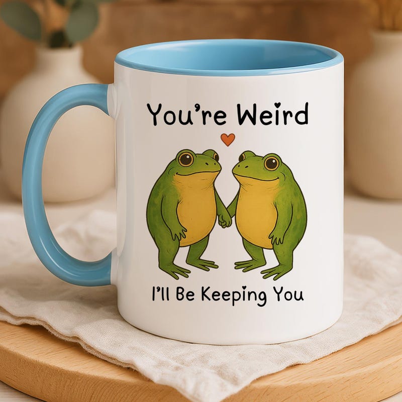Valentines Frog Mugs - Etsy UK