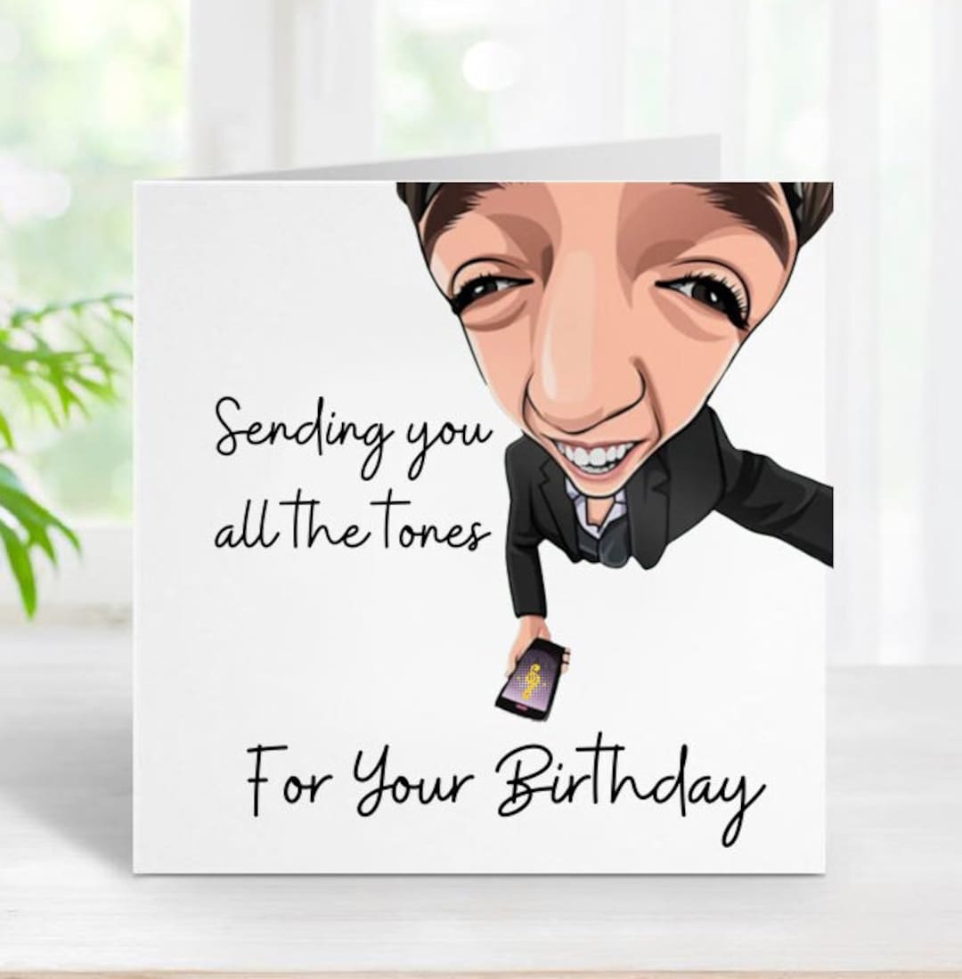 Happy Birthday Joke Card, Funny Birthday Card, Train Guy Birthday Card ...