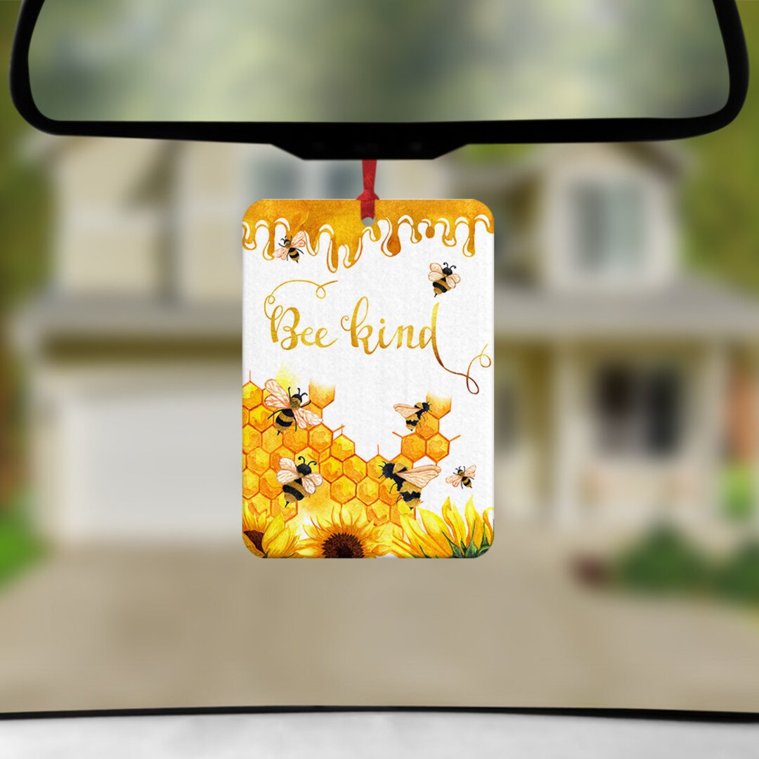 Bee Kind Car Air Freshener, Car Diffuser, Bee Keeper Gift, Bee Lover ...