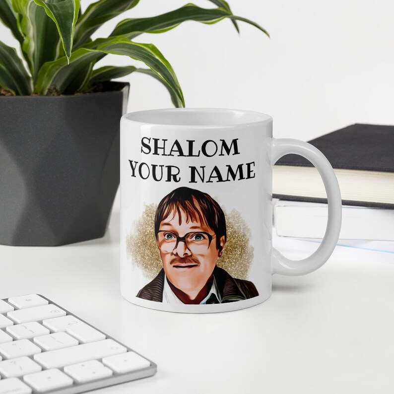 Personalised Shalom Mug Jim From Friday Night Dinner Mug | Etsy