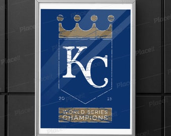 Kc Royals World Series Poster - Etsy