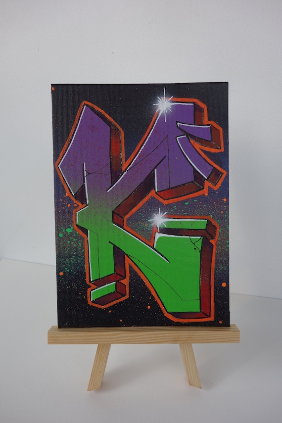 Letter K Graffiti