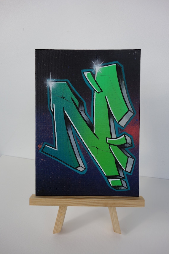 Lettre N Graffiti