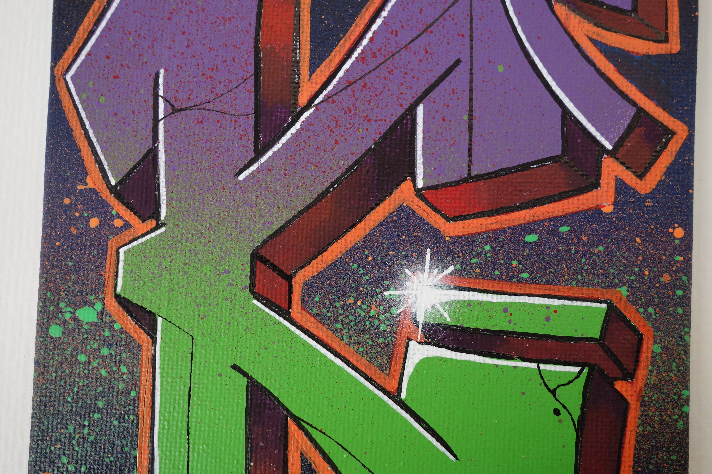 The Letter K In Graffiti