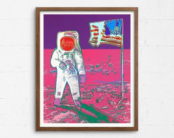 Andy Warhol Moonwalk - Etsy