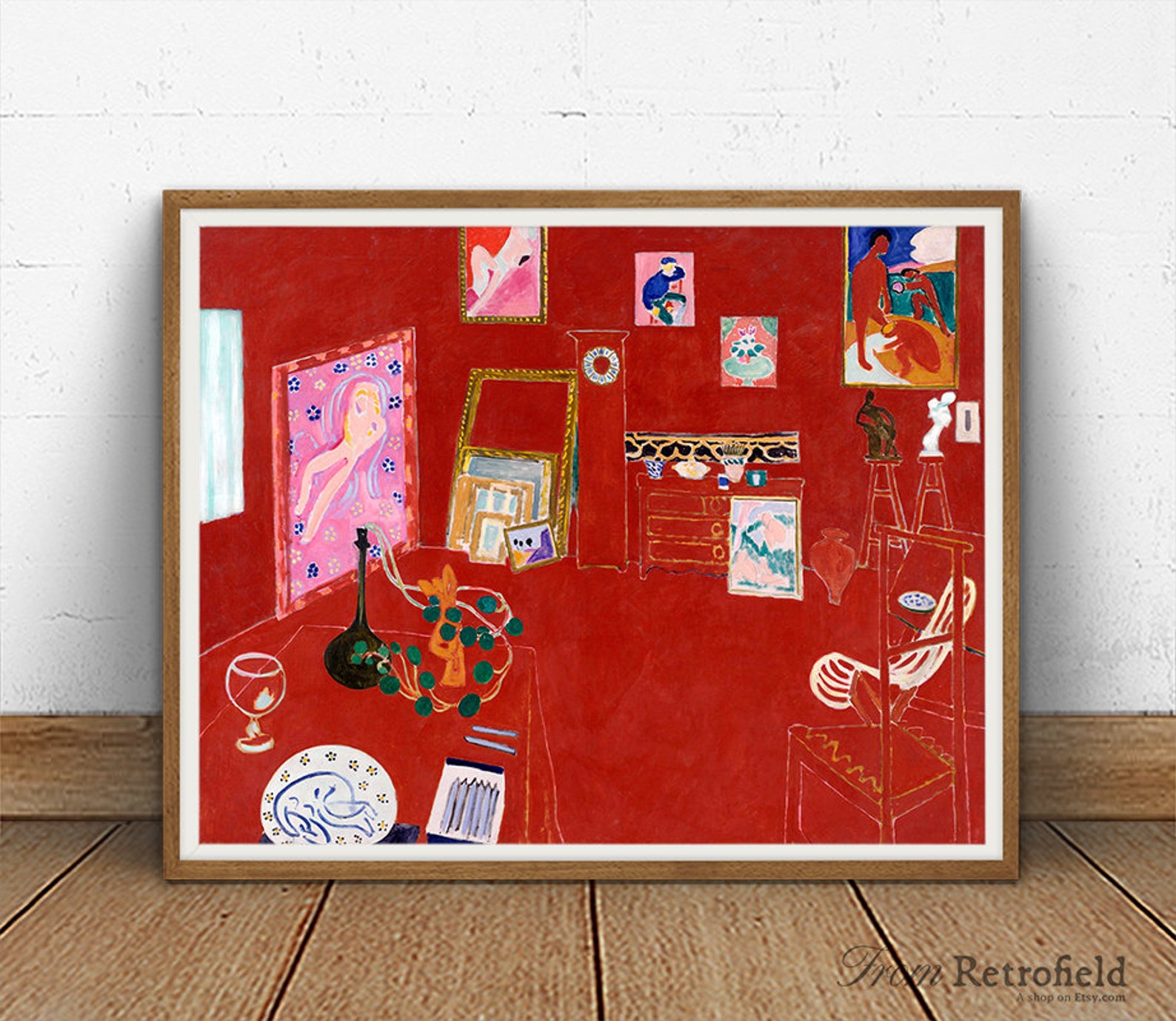 The Red Studio by Henri Matisse Museum Print Matisse - Etsy UK