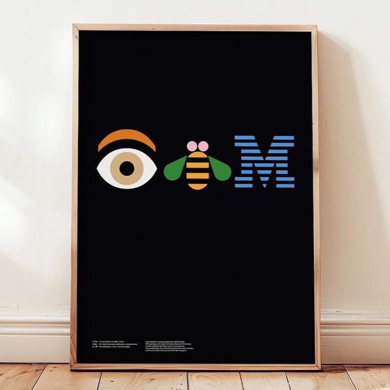 Paul Rand Poster - Etsy
