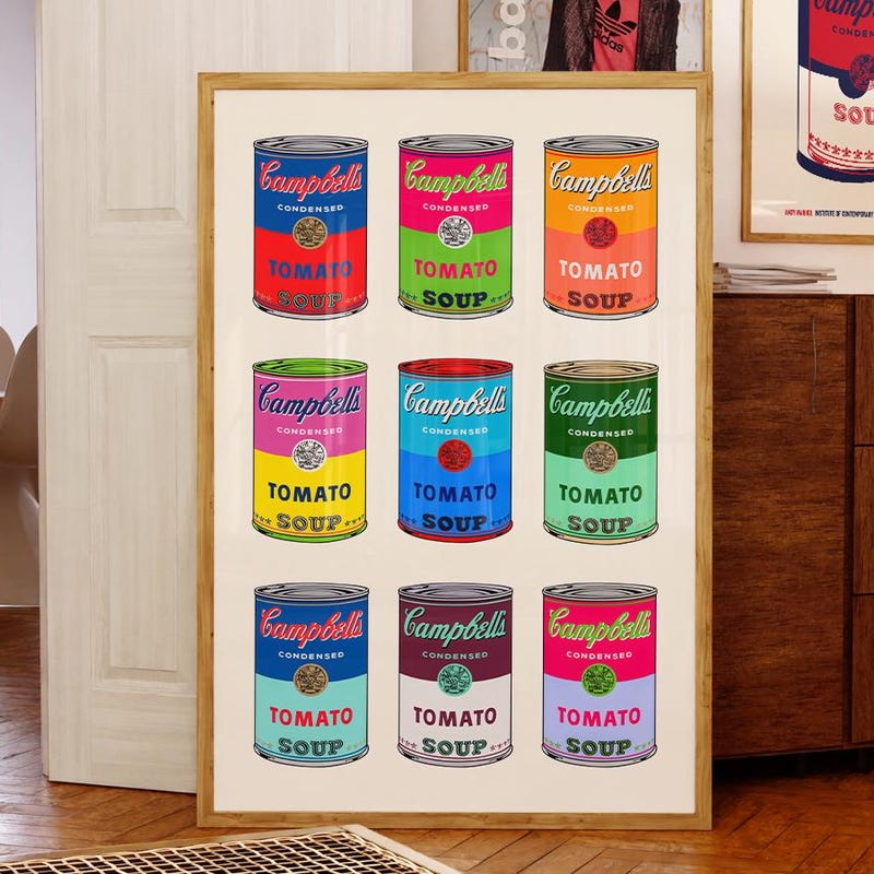 Campbell's Soup Display - Etsy